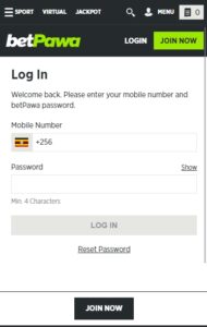 Betpawa UG online betting - site review | Login & Registration